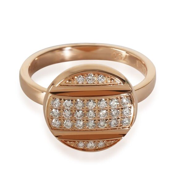 Chaumet | Jewelry | Chaumet Class One Ring In 8k 18k Rose Gold 2 Ctw ...